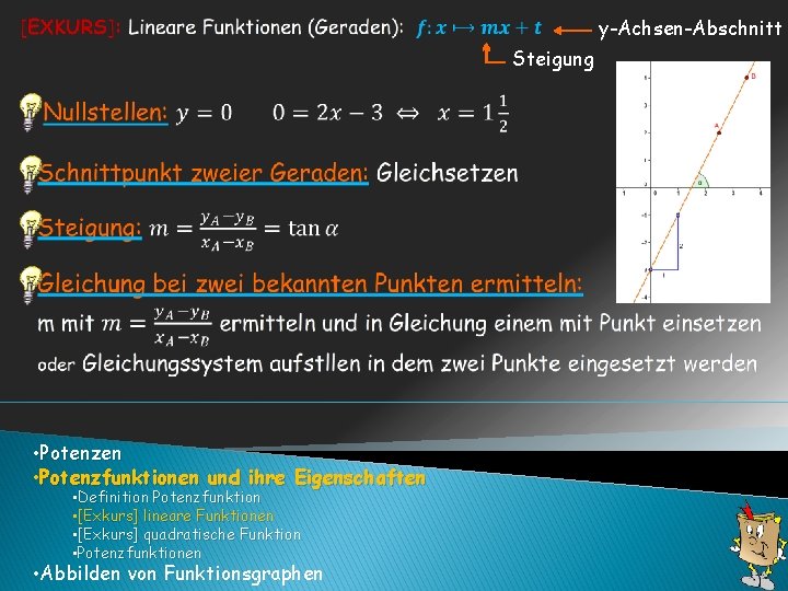 Potenzgesetze Potenzen Potenzfunktionen Abschnitt I und Potenzen ...