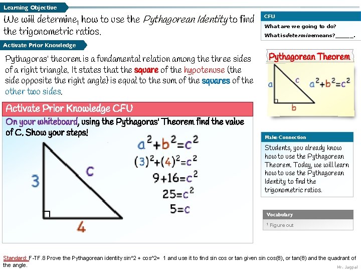 Learning Objective We will determine 1 how to