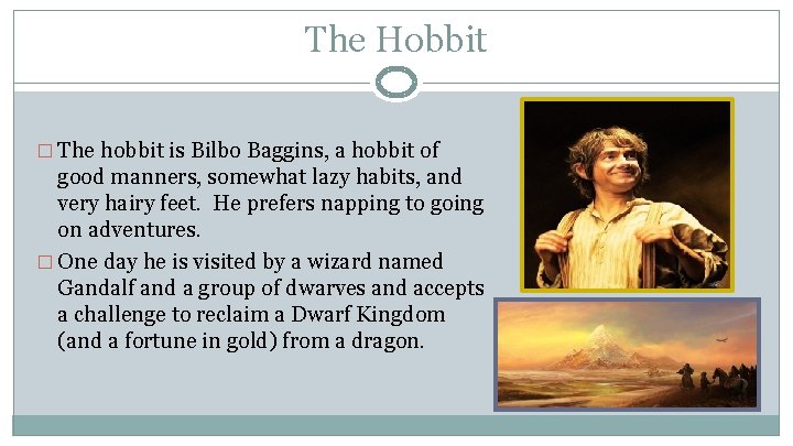 Tolkien The Hobbit TOLKIEN BIOGRAPHY John Ronald Reuel