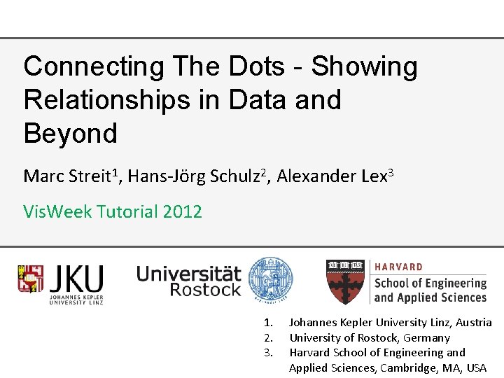 Connecting The Dots Showing Relationships in Data and