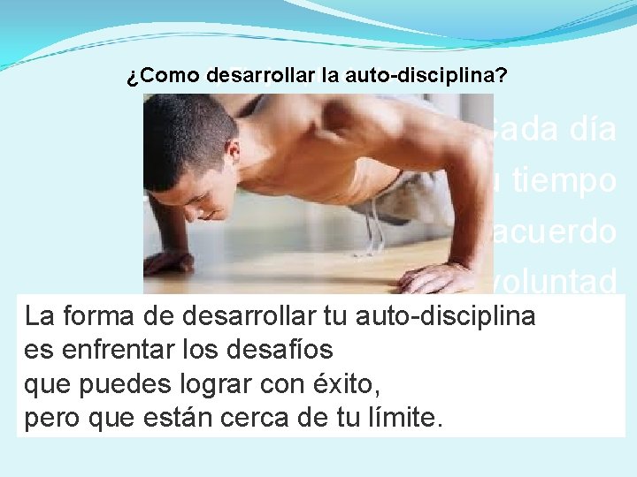 Modulo 1 Semana 2 Como ser autodisciplinado Meta