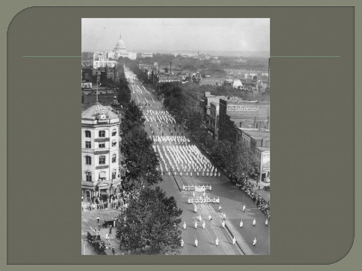 Post War America The 1920 s The War