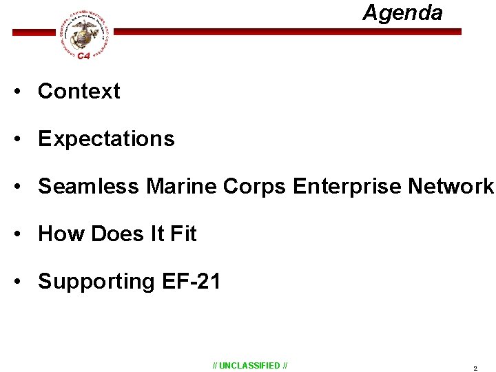 Seamless MCEN AFCEA Luncheon Lt Col Curtis Carlin