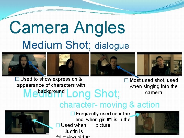 Camera Angles Establishing Shot scenery Shows more rain