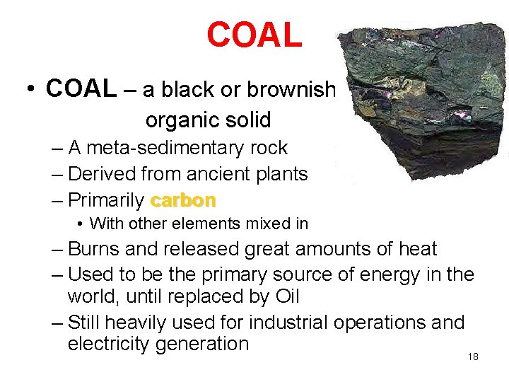 ENERGY Fossil Fuels 1 FOSSIL FUELS FOSSIL FUELS