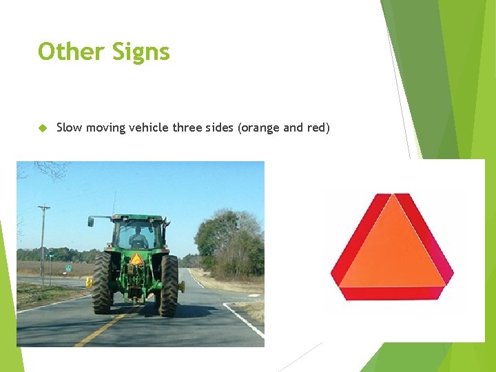 Rules of Road Chapter 9 Shapes of Signs