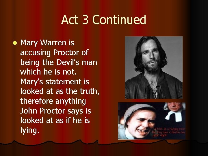 The Crucible Poisoning the Well By Jewelia Lindsey