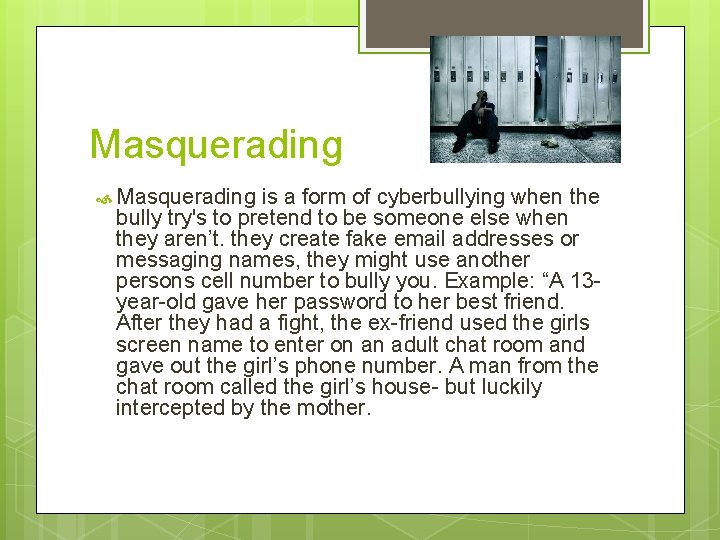 Stop Cyberbullying By Tyanna Paling and Manpreet Gill