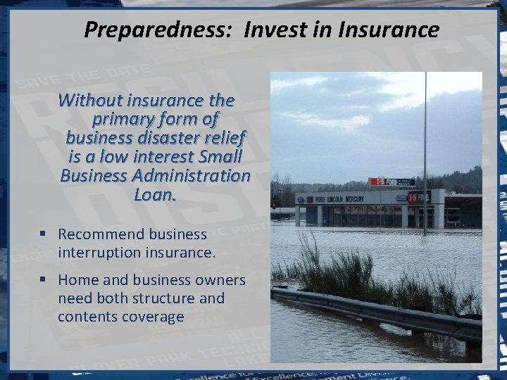 Resiliency in Times of Disaster Conference BE READY