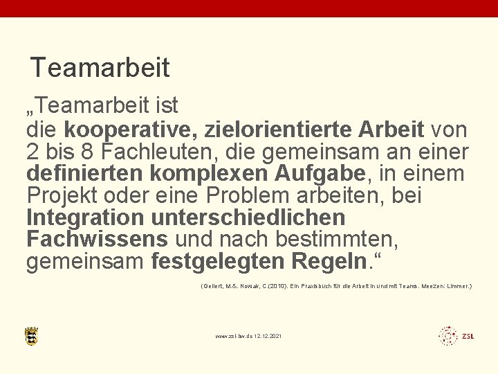 Grundlagen der Teamarbeit Wie wollen wir als Team