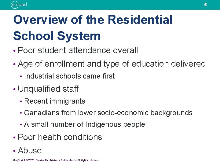 1 CHAPTER 9 Indian and Inuit Residential Schools