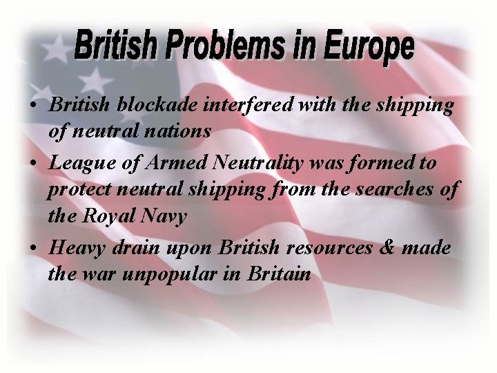 What factors contributed to the American victory over
