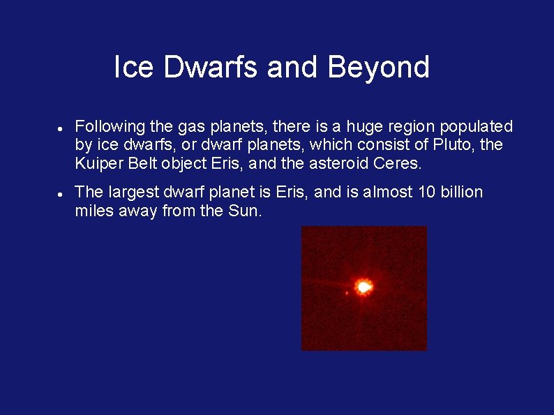 The Solar System What is a solar system