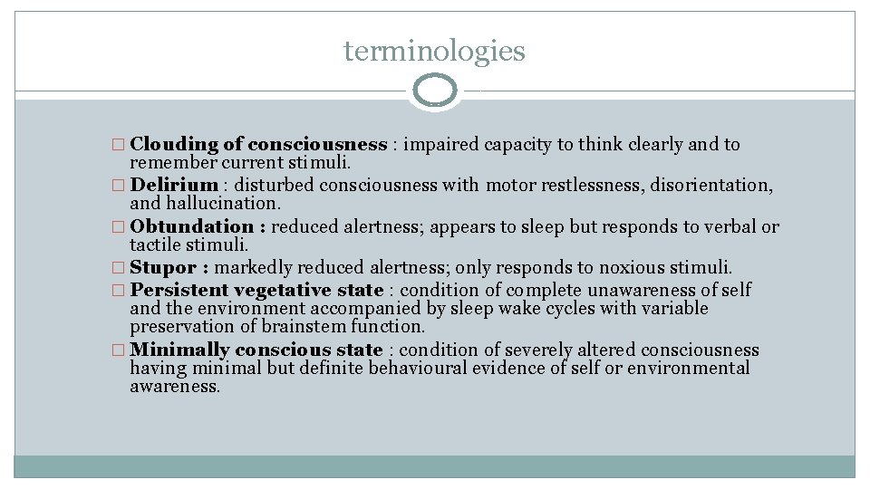 Clinical lecture Approach to comatose child DR MOHD
