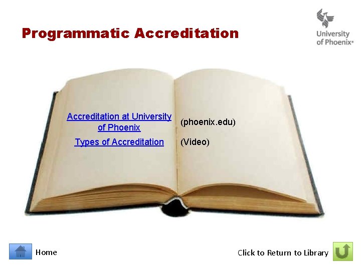 Welcome to the Orientation to Accreditation Training Module