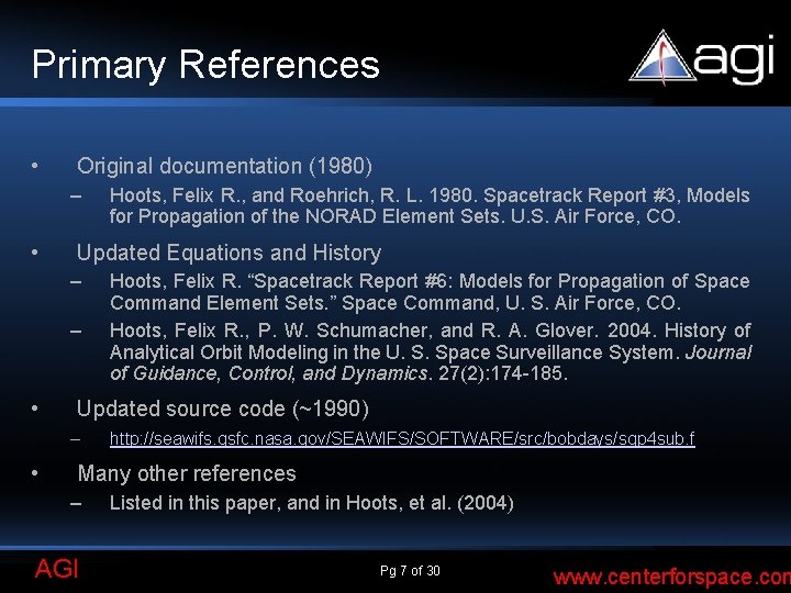 Revisiting Spacetrack Report 3 David A Vallado Paul