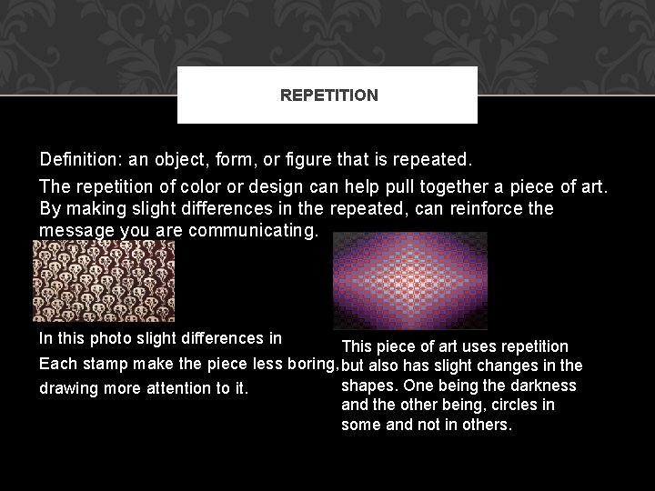 ELEMENTS AND PRINCIPLES OF DESIGN By Jordyn Sands