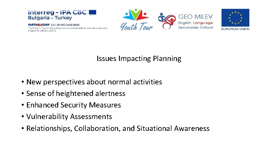 YOUTH TOUR EVENT TOURISM This publication has been