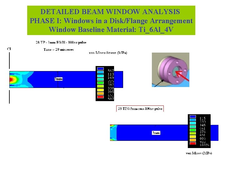 n TOFF 11 Experiment Beam Window Assessment Hg