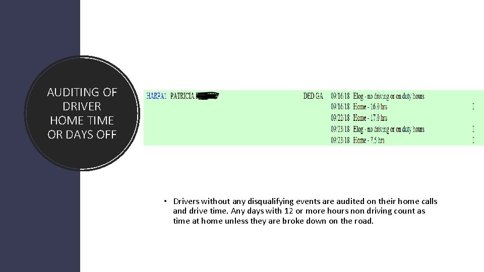 SSA DRIVER INCENTIVE 2018 SAFETY SERVICE AND AVAILABILITY