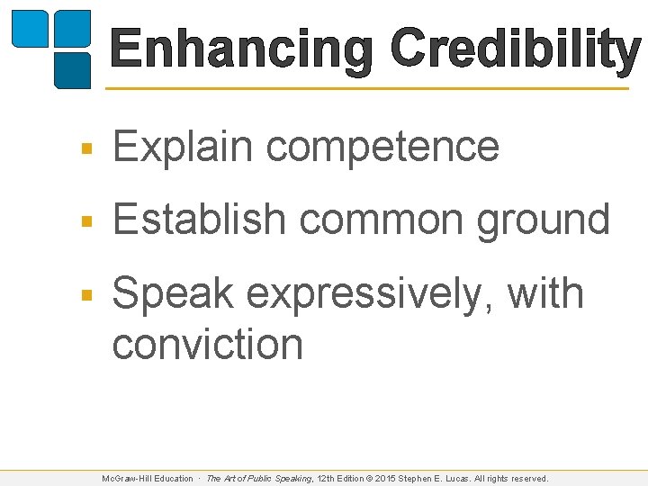 The Art of Public Speaking Chapter 17 Methods