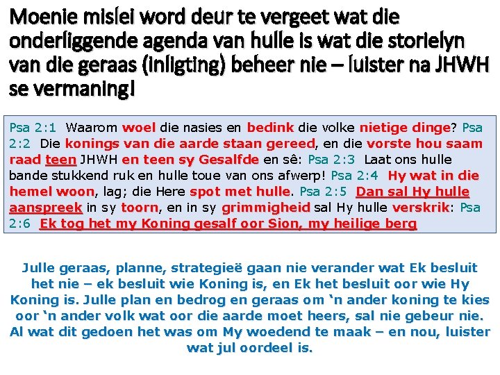 Minder is meer woorde Inligting oorbelading Gevolge op