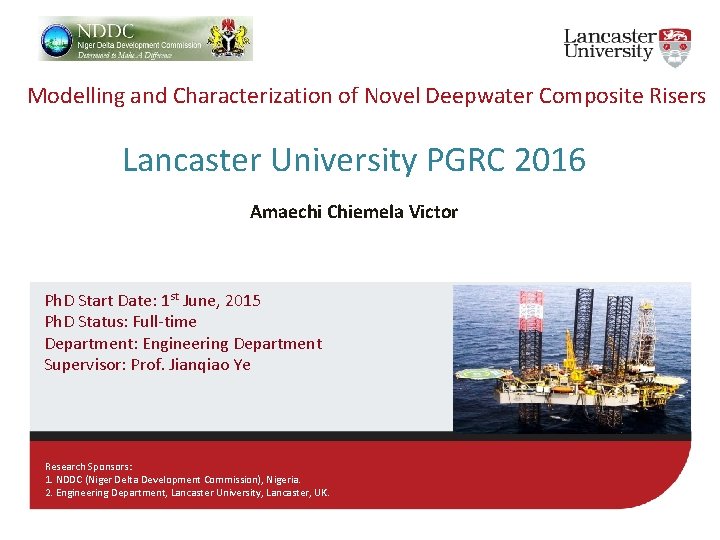 Modelling and Characterization of Novel Deepwater Composite Risers