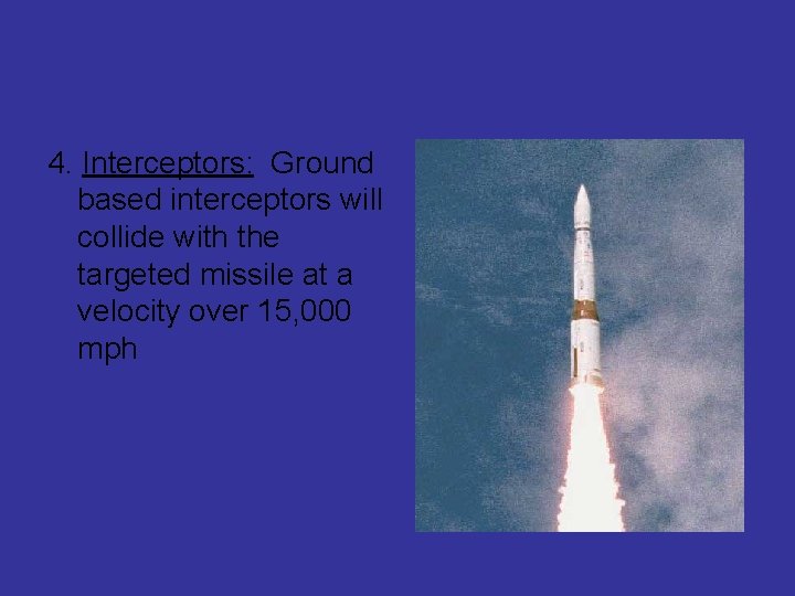 National Missile Defense System Bruce Lei Outline History