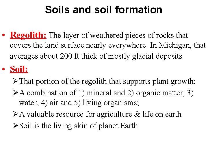 Chapter 7 Weathering soil erosion EARTH STUDIES Geoscience