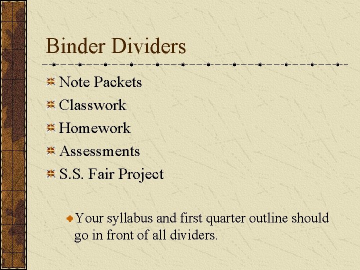 Welcome back Turn in HW and get papers