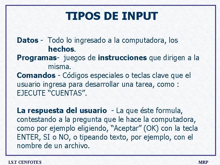MINISTERIO DE SALUD ESCUELA NACIONAL DE SALUD PUBLICA