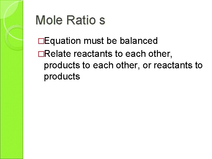 Stoichiometry Moles masses reactions oh my Stoikheion metria