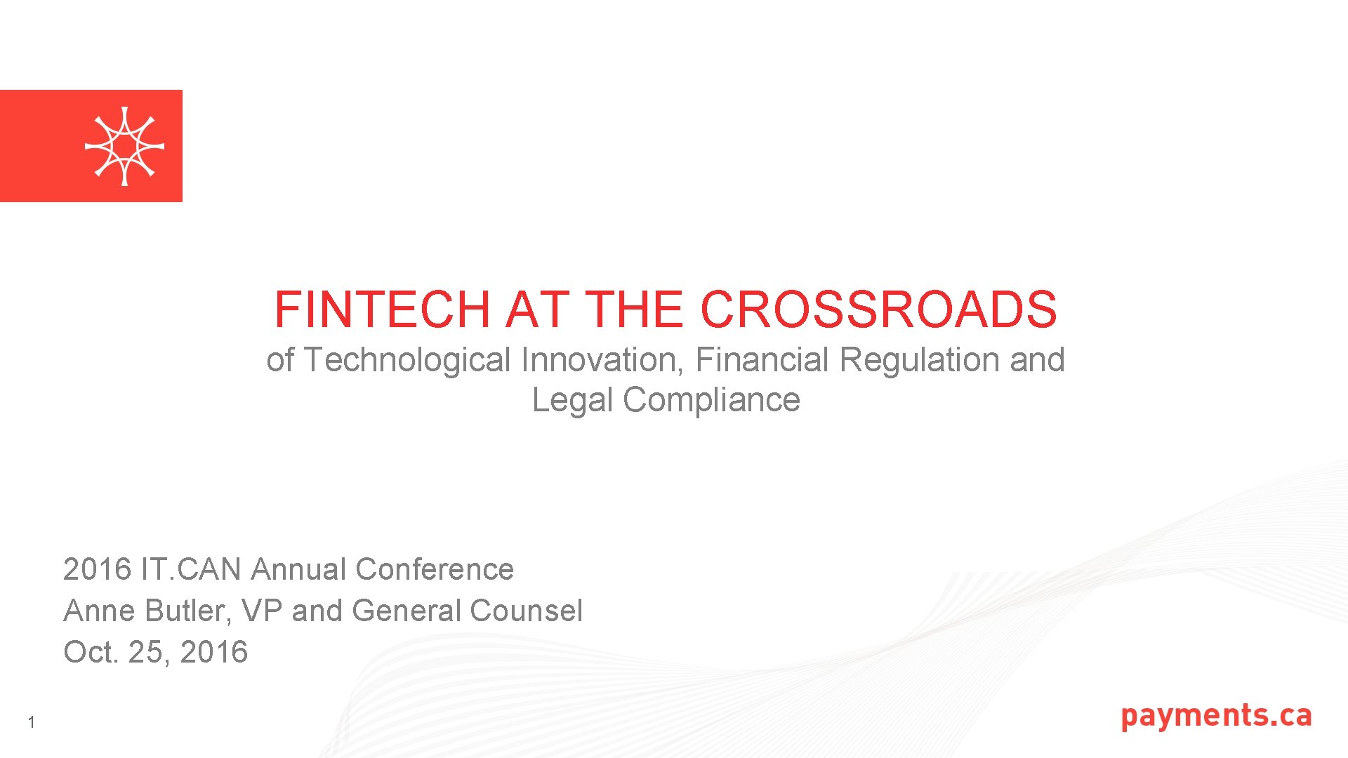 FINTECH AT THE CROSSROADS of Technological Innovation Financial