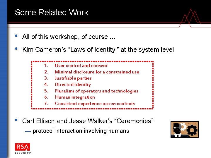 Next Steps toward More Trustworthy Interfaces Burt Kaliski
