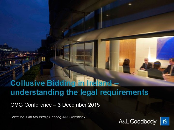 Collusive Bidding in Ireland understanding the legal requirements