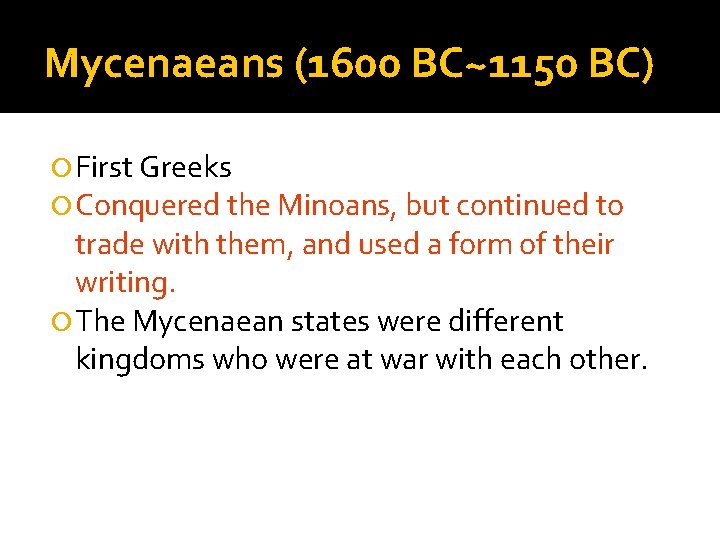 Foundations and the Rise of City States Ancient