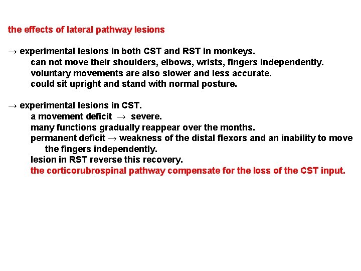 CHAPTER 14 BRAIN CONTROL OF MOVEMENT the motor