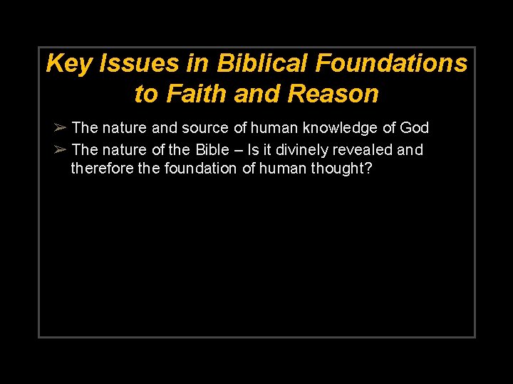 The Biblical Foundation for Adventist Education By E