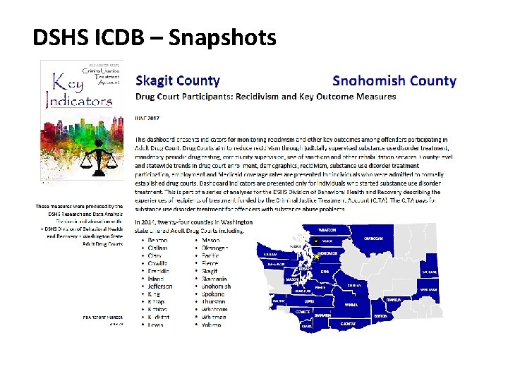 Washington State DSHS Integrated Client Database ICDB Division