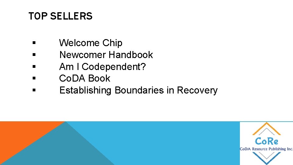 Co Re Board 2019 Annual Report ANNUAL GENERAL