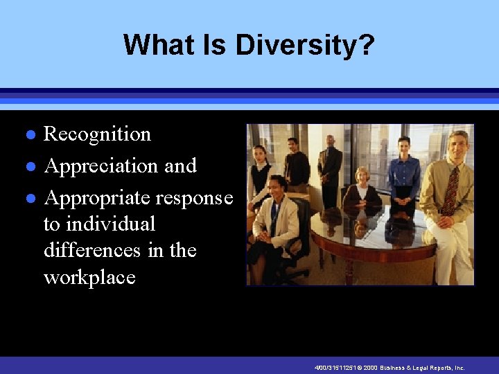BLRs Human Resources Training Presentations Why Is Talking