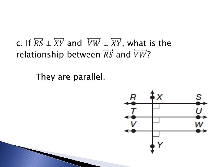 Lesson 5 More Theorems About Lines and Planes
