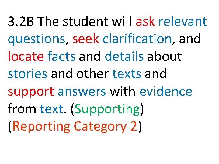 Today we will learn Daily TEKS Objectives January