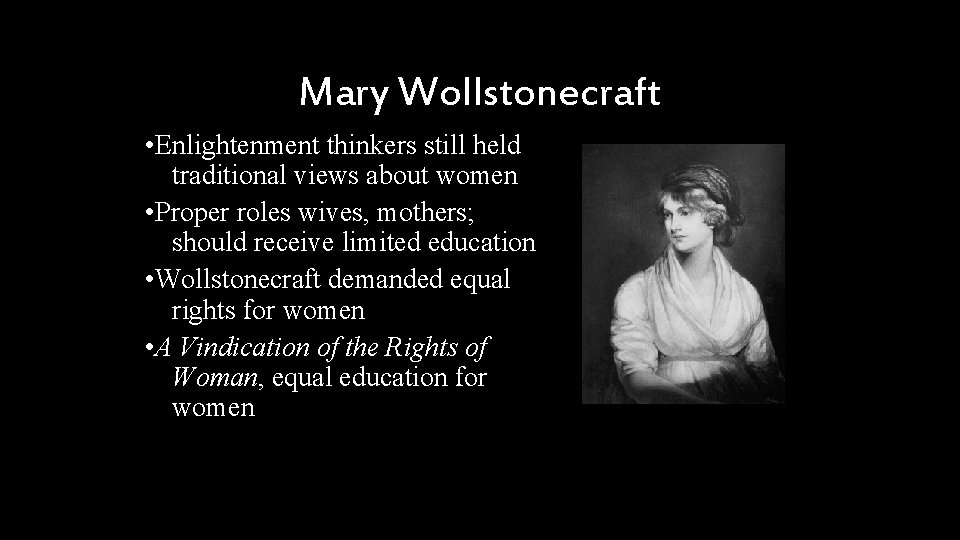 The Enlightenment What exciting conclusion did philosophers reach