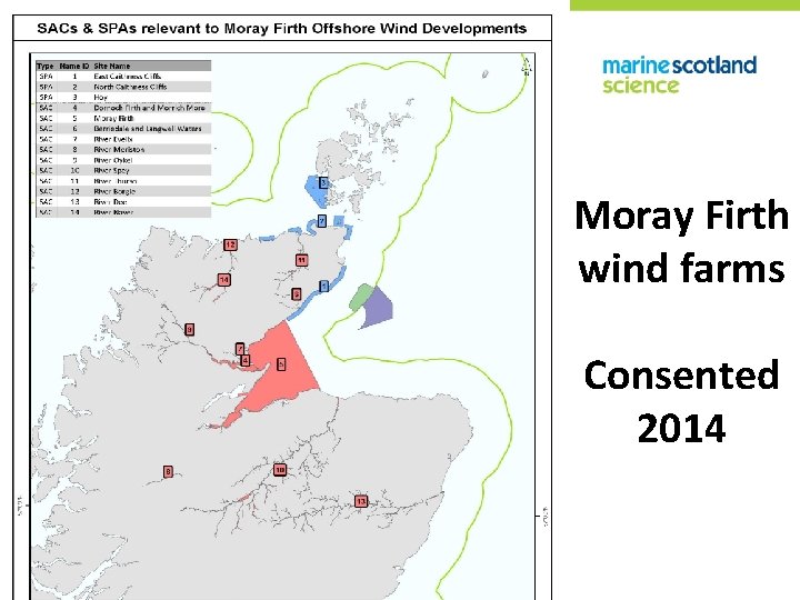 Recent experience of CIA in renewables consenting in