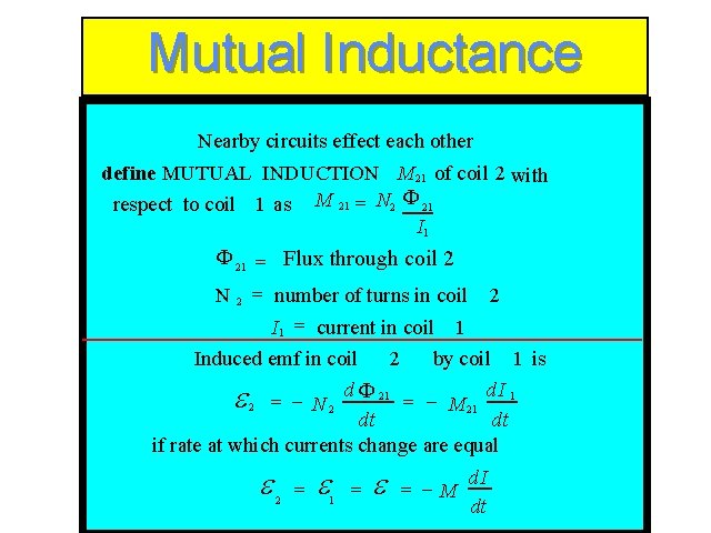 Lesson 10 Inductance Lesson 10 Calculation of Inductance