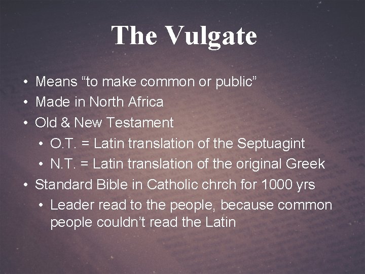 Bible Manuscripts Facts Definitions Scribes men who copied