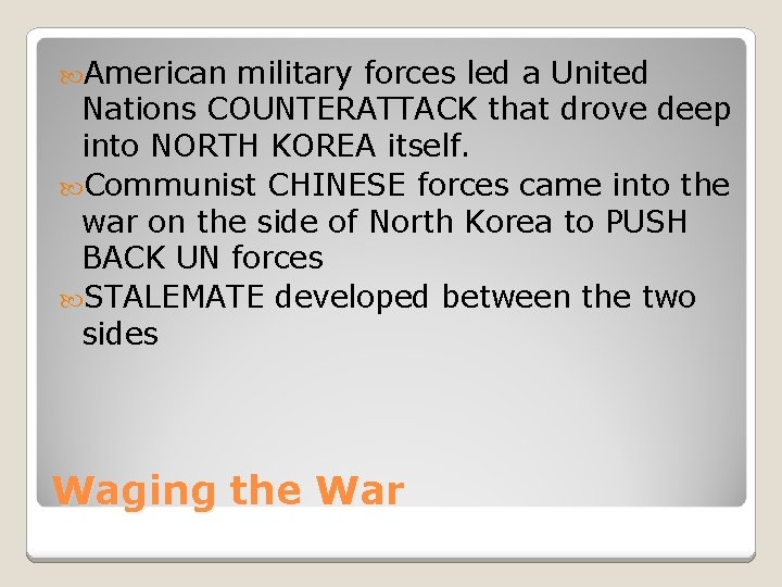 Cold War Korean and Vietnam Wars American involvement