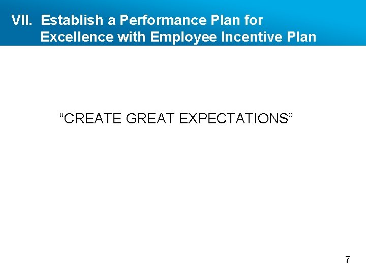 Key Performance Plans For Excellence Great Expectations Presented