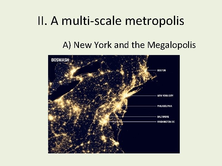II A multiscale metropolis A New York and